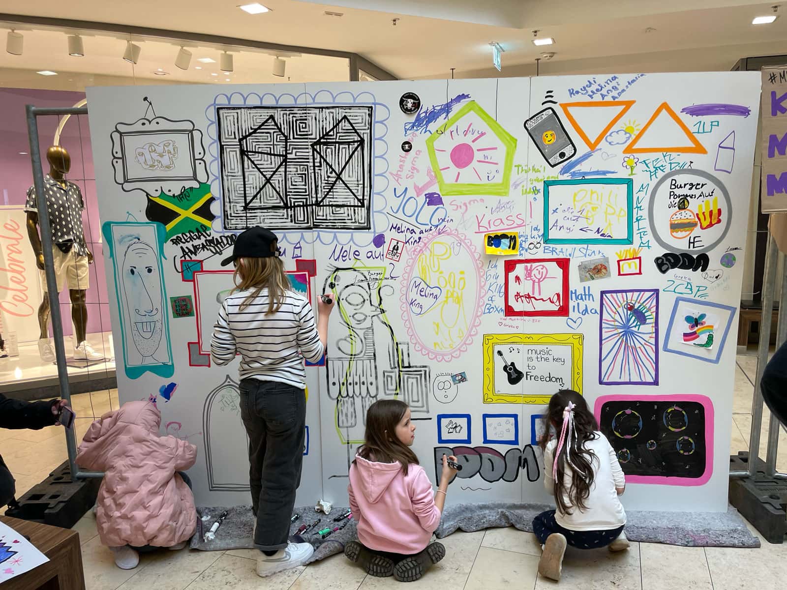 Live-Painting und Kids-Workshop im CCB Bergedorf - STREET ART SCHOOL